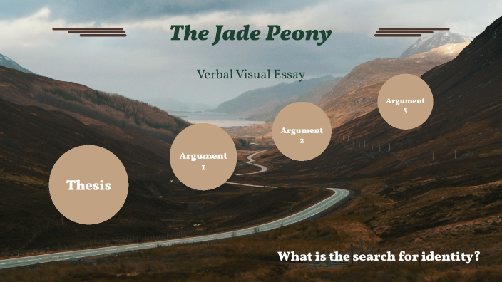 "The Jade Peony" Verbal Visual Essay by Arun Vengadaramanan on Prezi