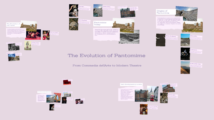 The Evolution of Pantomime by Ellis Northrop on Prezi