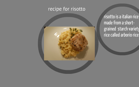Recipe for Rizzuto by Caleb Thomas on Prezi