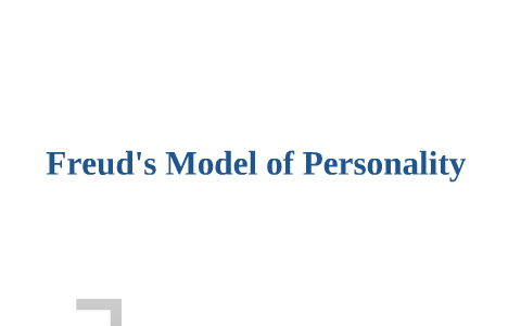 Freud's Structural and Topographical Models of Personality by Emma ...