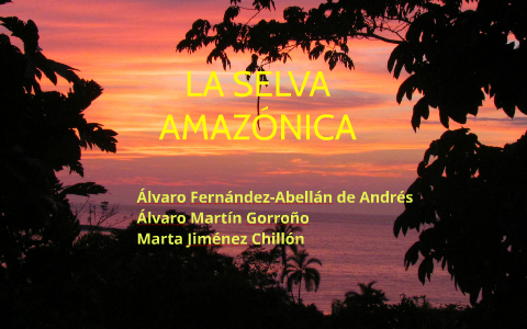 LA SELVA AMAZÓNICA by Alvaro Fernandez Abellan on Prezi