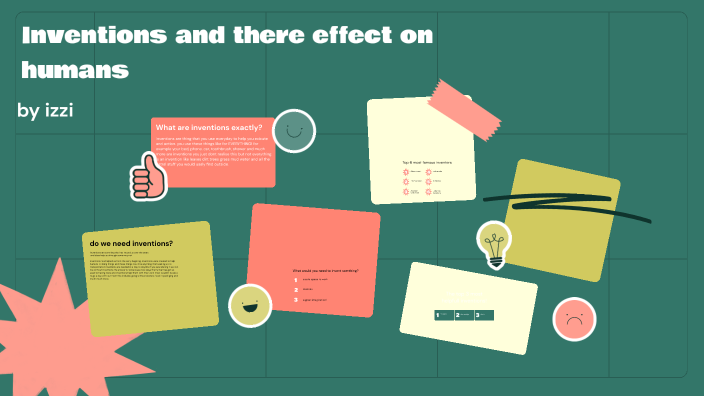 Inventions and there effect on humans by Izzibella HAMILTON on Prezi
