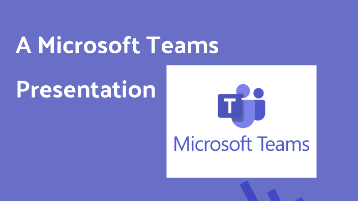 A 'Microsoft Teams' Presentation by Chelsea Hoffman on Prezi