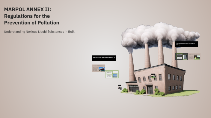 MARPOL ANNEX II: Regulations for the Prevention of Pollution by JOHN ...