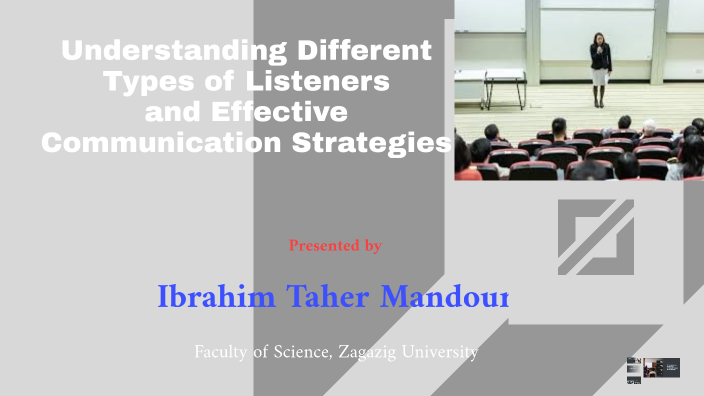Understanding Different Types of Listeners and Effective Communication ...