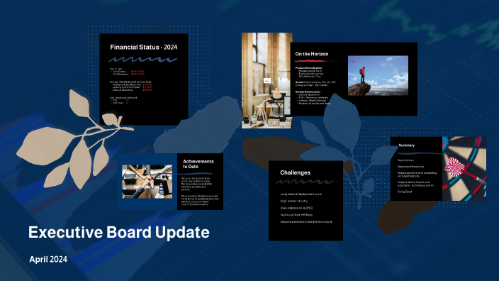 Executive Board Update - April 2024 by Fan Buu on Prezi