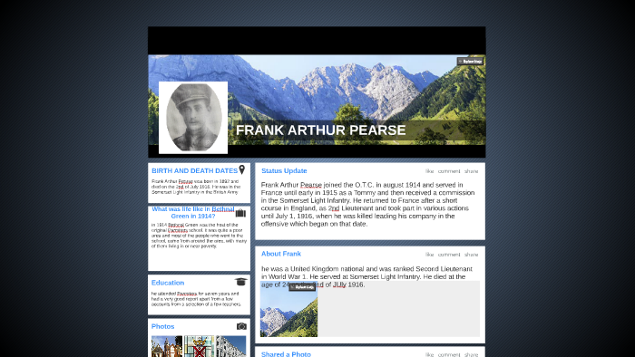FRANK ARTHUR PEARSE by Freyan Khambatta on Prezi