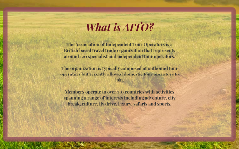 Association of Independent Tour Operators (AITO) by Cherissa Cunningham ...