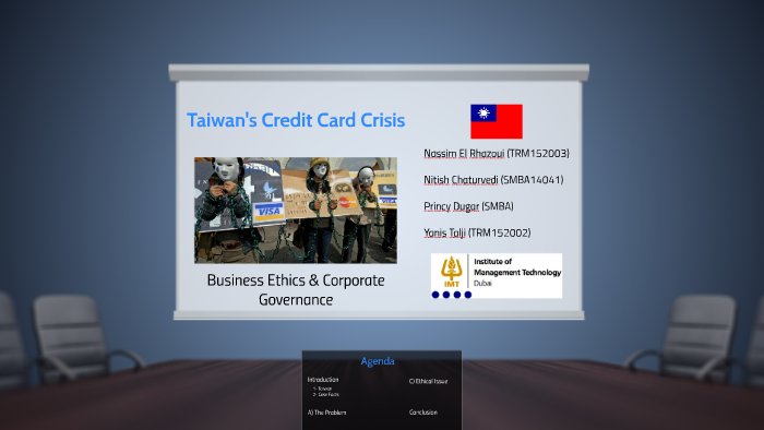 Taiwan's credit card crisis by NASSIM EL RHAZOUI on Prezi