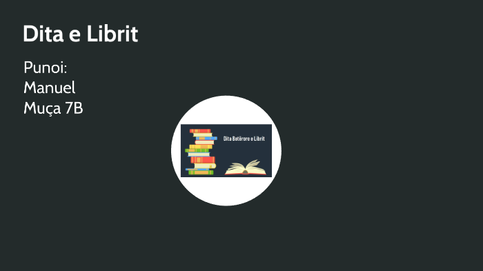 dita e librit by lida sinani on Prezi