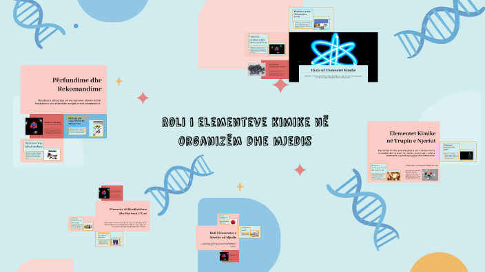 Roli i elementeve kimike në organizëm dhe mjedis by kejsi 8 on Prezi