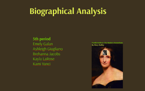 Frankenstein: Biographical Lens by Emely Galan on Prezi
