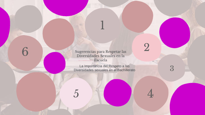 Sugerencias para Respetar las Diversidades Sexuales en la Escuela by ...