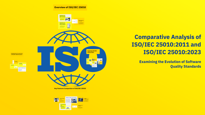 Comparative Analysis of ISO/IEC 25010:2011 and ISO/IEC 25010:2023 by ...