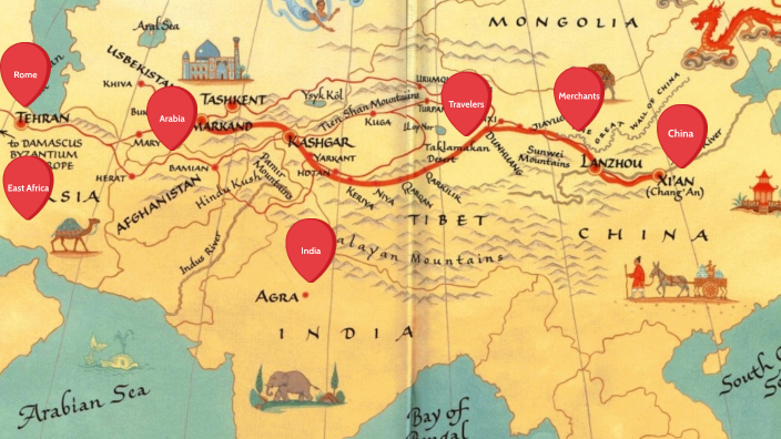 Silk Road Interactive Map by Kara Hayes on Prezi