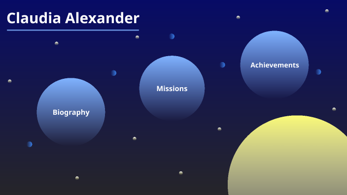 Claudia Alexander by Kennedy White on Prezi