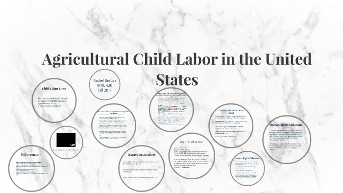 Child Labor in the United States by Rachel Beston on Prezi