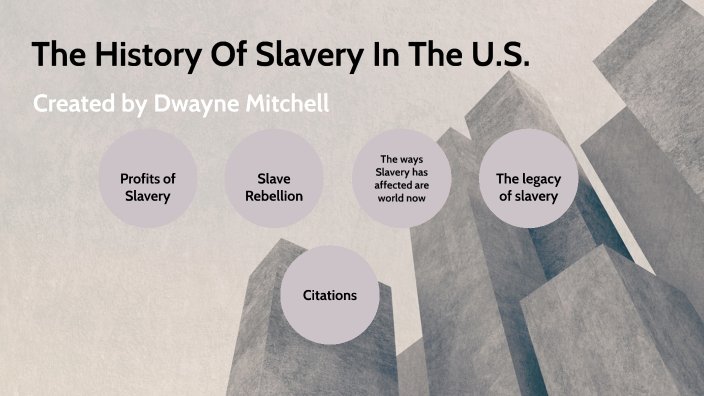 The History Of Slavery In The U.S. by dwayne mitchell on Prezi