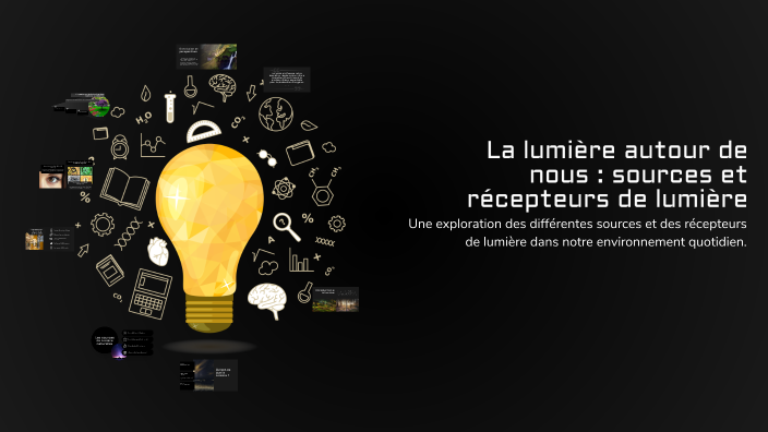 La lumière autour de nous : sources et récepteurs de lumière by mido ...