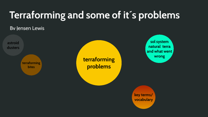 terraforming problems by Jensen Lewis on Prezi