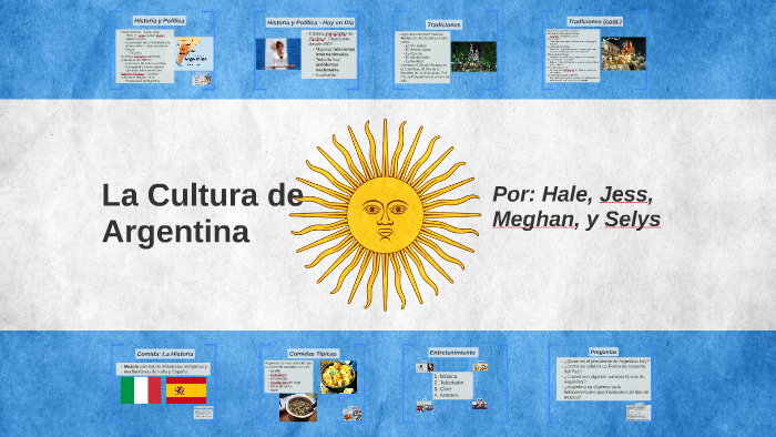 La Cultura de Argentina by Selys Rivera on Prezi
