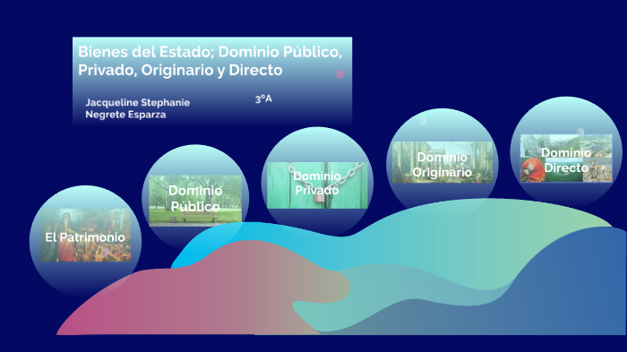 Bienes del Estado; Dominio Público, Privado, Originario y Directo by ...