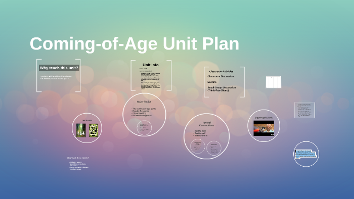 Coming-of-Age Unit Plan by on Prezi