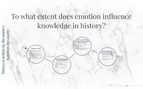To what extent does emotion influence knowledge in history? by Hun Eui ...
