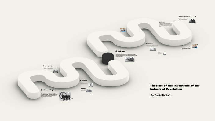 Timeline of the Inventions of the Industrial Revolution by David DeNafo ...