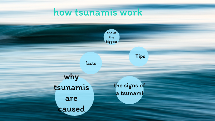 how tsunamis work by Miguel Garnica on Prezi