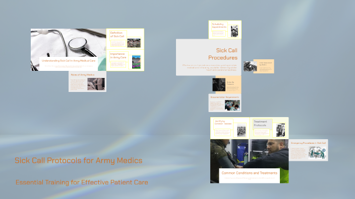 Sick Call Protocols for Army Medics by Kayla Baker on Prezi