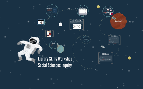 Library Skills Workshop Inquiry in the Social Sciences by Laura ...