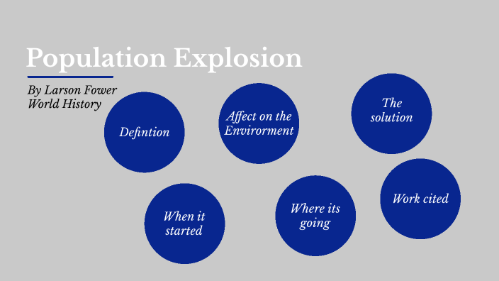 Population Explosion by Larson Fowler on Prezi
