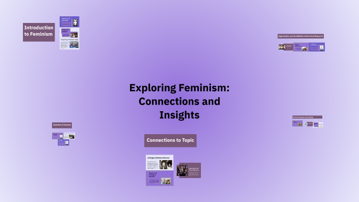 Exploring Feminism: Connections and Insights by Noelle Feltner on Prezi