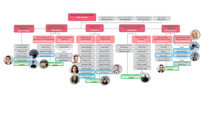 Corporate Planning & Performance Organizational Structure by brett ...
