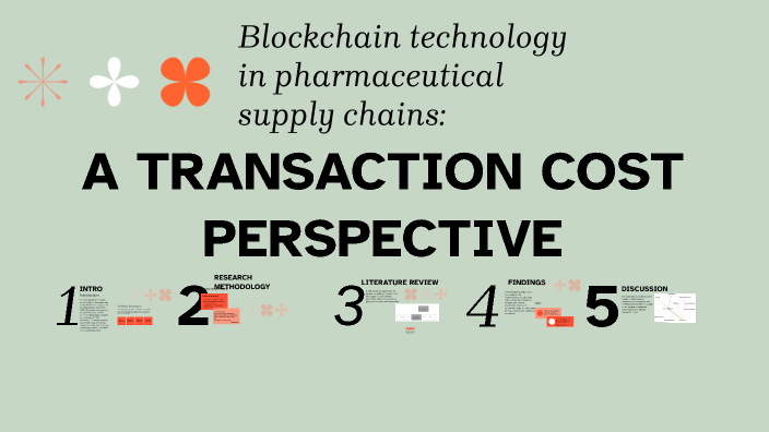Blockchain technology in pharmaceutical supply chains: a transaction ...