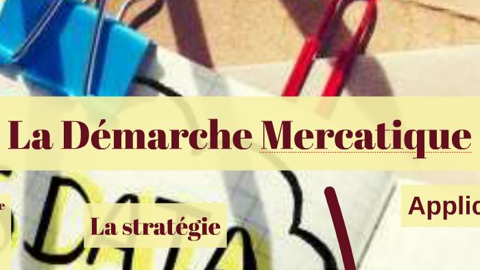 La démarche Mercatique by Vanessa Nous on Prezi
