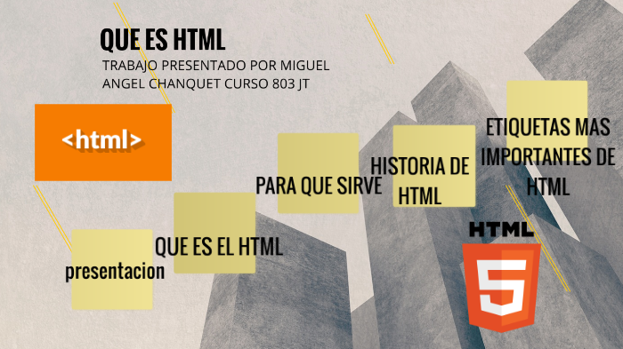 que es html by miguelchanquet madrigal on Prezi