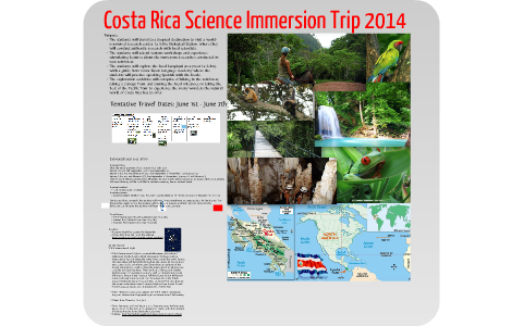 Costa Rica Science Trip by Valentin Torres on Prezi