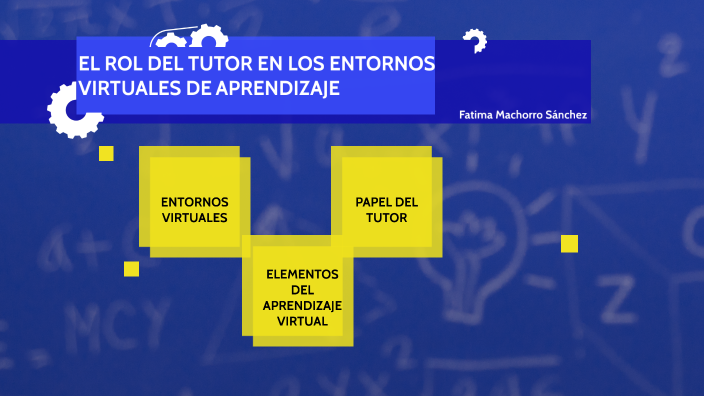 EL ROL DEL TUTOR EN LOS ENTORNOS VIRTUALES DE APRENDIZAJE by FATIMA MACHORRO SANCHEZ on Prezi