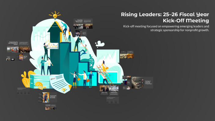 Rising Leaders: 25–26 Fiscal Year Kick-Off Meeting by Regan Oleary on Prezi