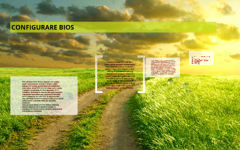 CONFIGURARE BIOS by Codrut Zaharii on Prezi