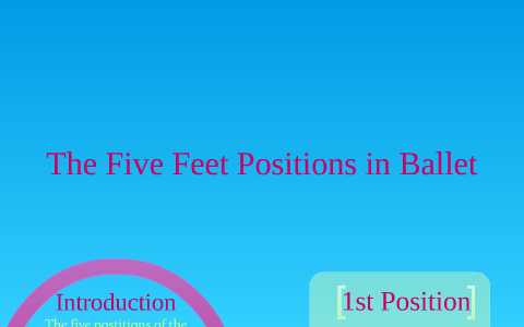 The 5 Positions of the Feet in Ballet by Presley Gookin on Prezi