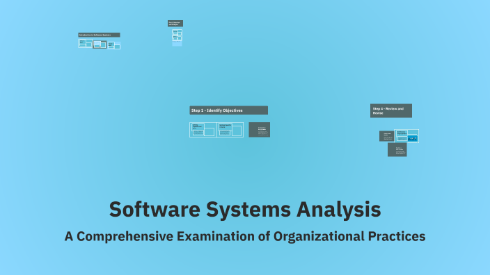 Software Systems Analysis by Mehran khan on Prezi