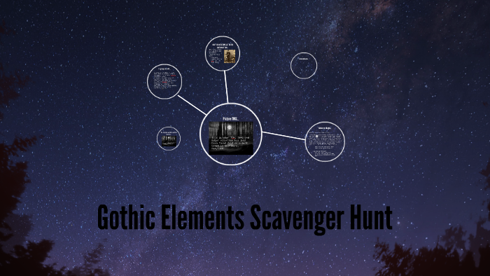 Gothic Elements Scavenger Hunt by Victoria De leon on Prezi