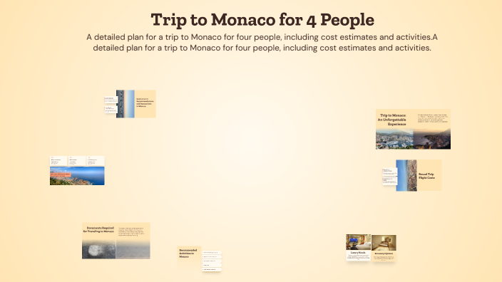 Viaje a Mónaco para 4 Personas by Gaspar Urzua on Prezi