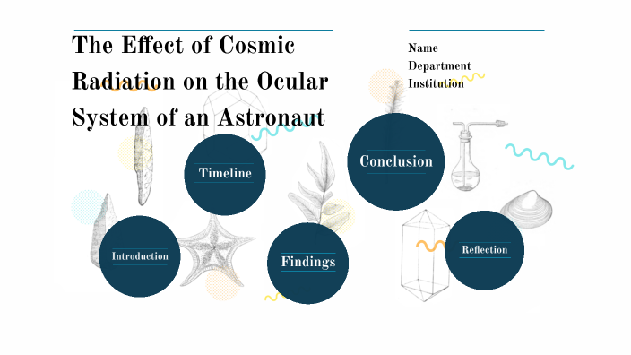 Evaluating the effects of cosmic radiation on an astronaut in an early ...