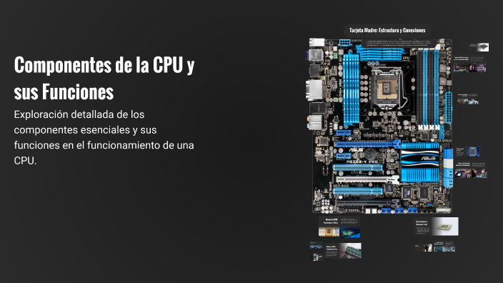 Componentes de la CPU y sus Funciones by Camila Galindez on Prezi