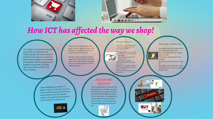 How ict has affected the way we shop! by lauren mackin on Prezi