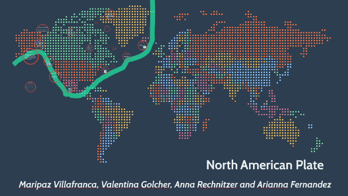 North American Plate by Maripaz Villafranca